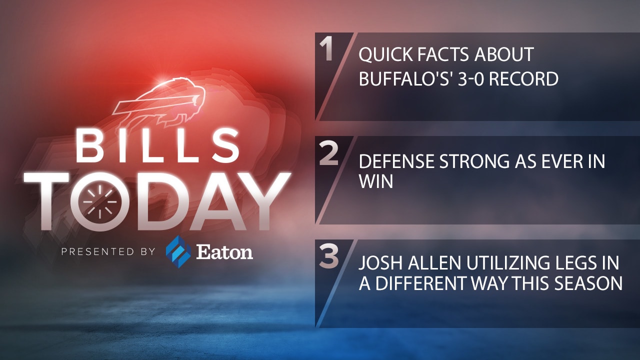 Bills Today: Quick facts to know about Buffalo's 3-0 record