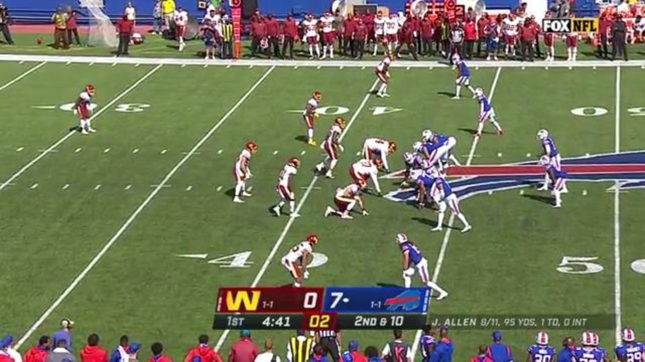 Every Cole Beasley reception from his 11-catch day | Bills vs. Washington