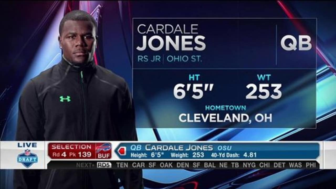 Bills pick Cardale Jones No. 139