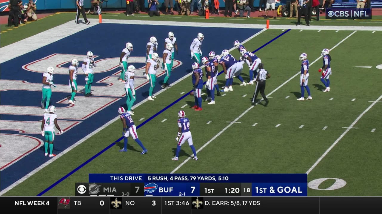 Cookin'! James Cook scores his first TD of 2023 | Bills vs. Dolphins ...