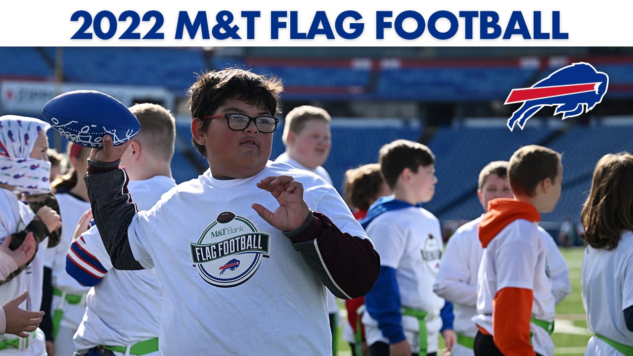 Buffalo Bills 2022 Flag Football Program presented by M&T Bank