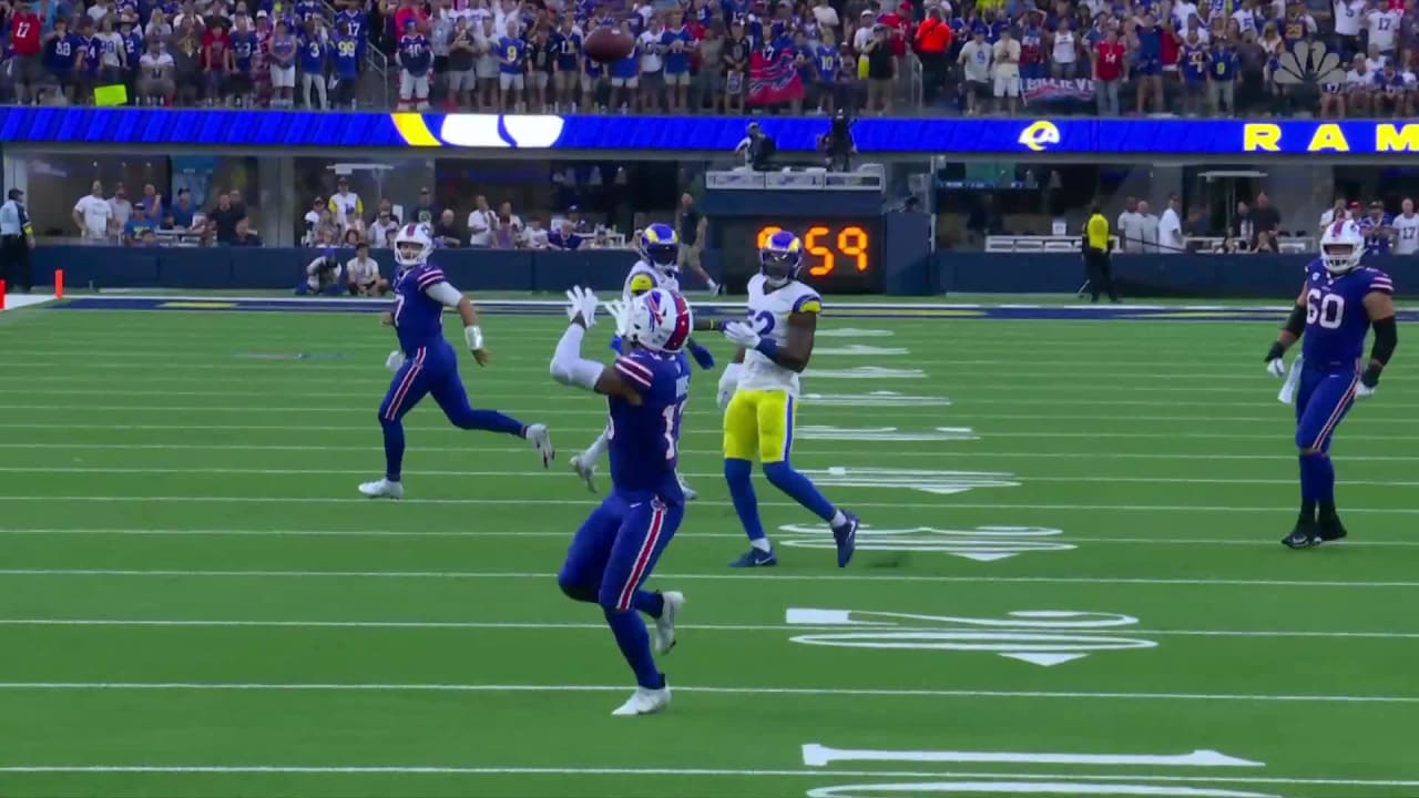 Josh Allen with a 26-yard touchdown pass to Gabe Davis | Bills at Rams