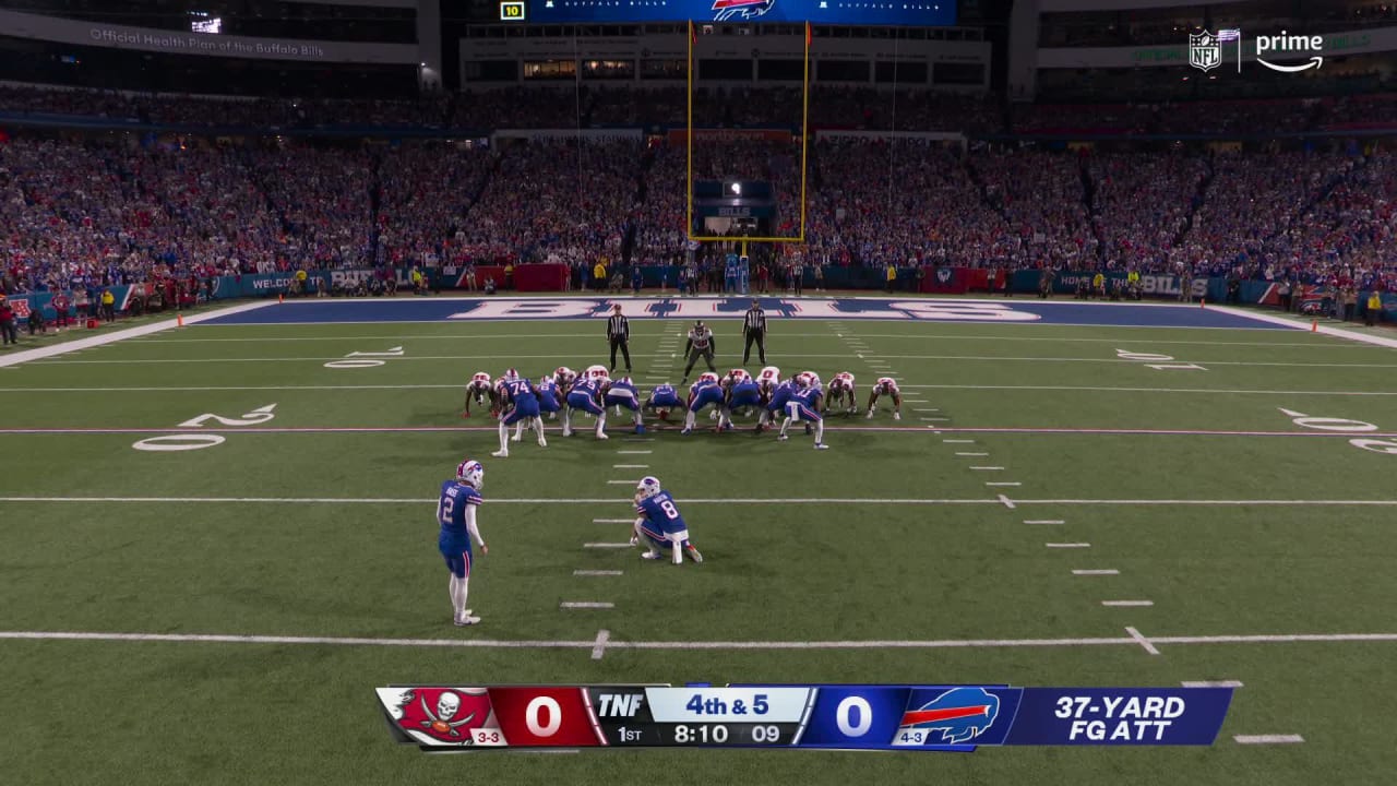 Tyler Bass knocks in 37-yard FG to open scoring on 'TNF' | Bills vs ...