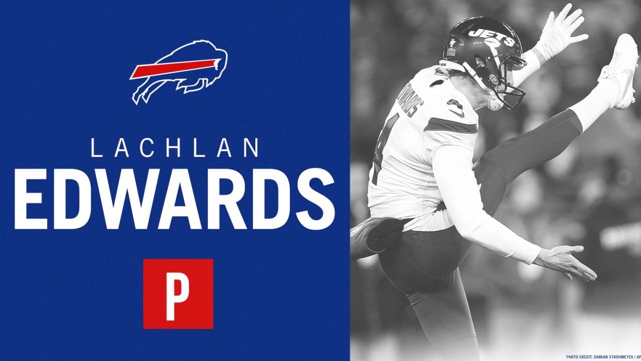 Lachlan Edwards joins the punter competition with Corey Bojorquez