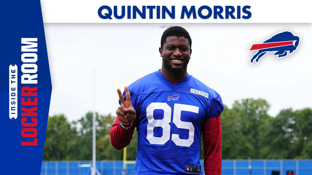 Quintin Morris On Playing The Jets On MNF: "New Jersey, Technically" | Buffalo Bills
