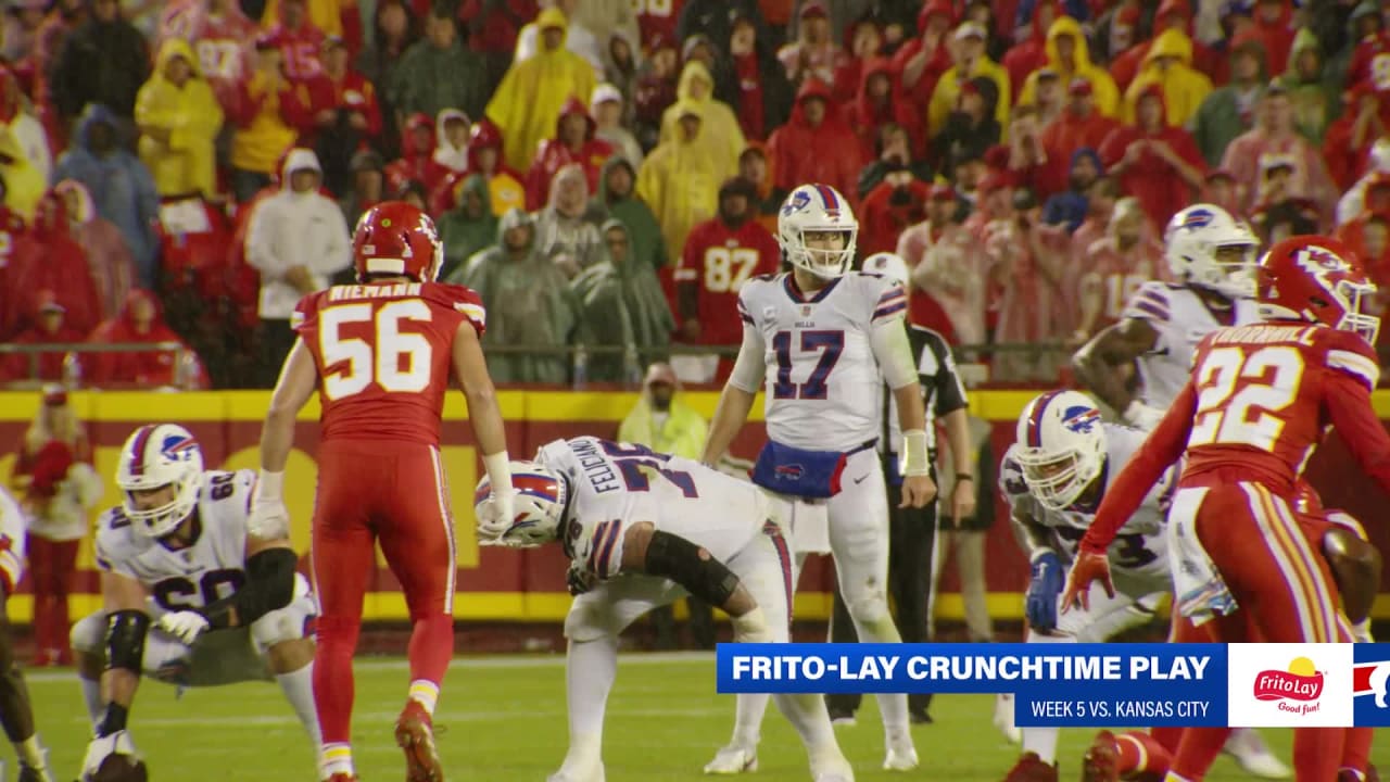Frito-Lay Crunchtime Play: Allen's Hurdle Leads to Bills TD Against ...