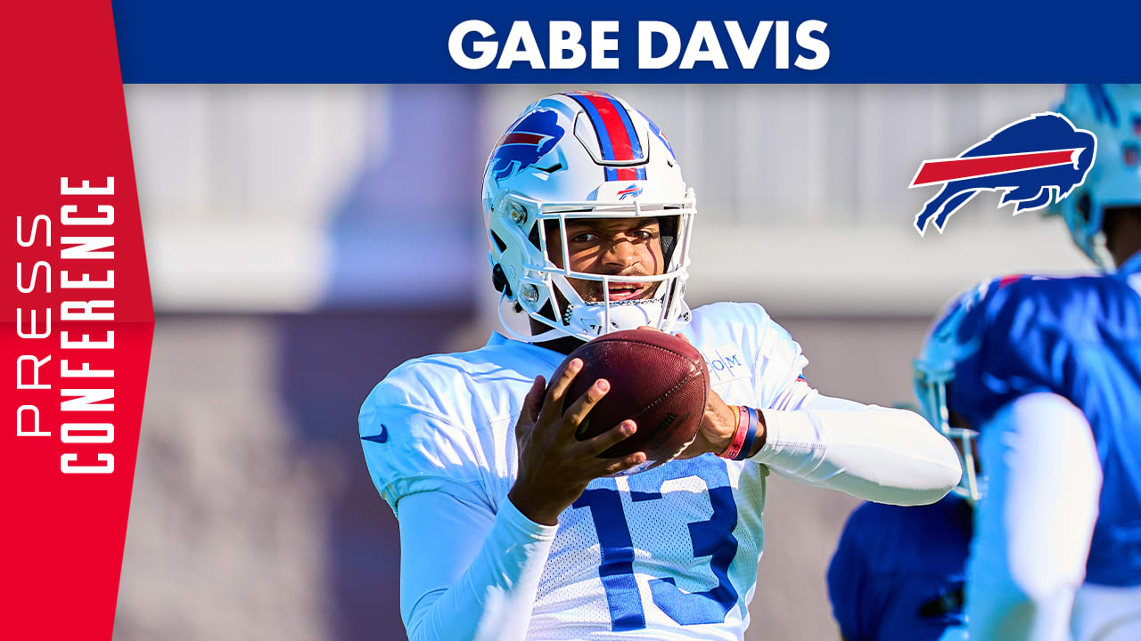 Gabe Davis: "I Couldn't Be More Happy, More Honored" | Buffalo Bills