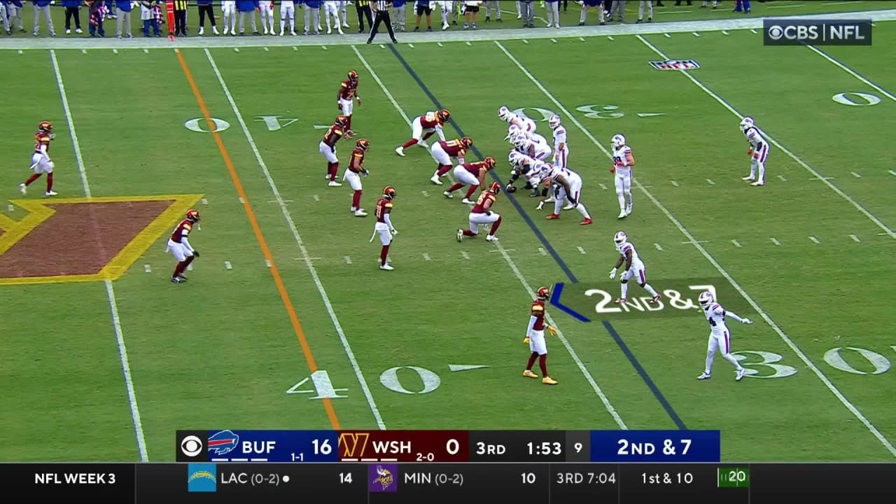 Josh Allen fires it to Stefon Diggs for 20-yard connection | Bills at ...