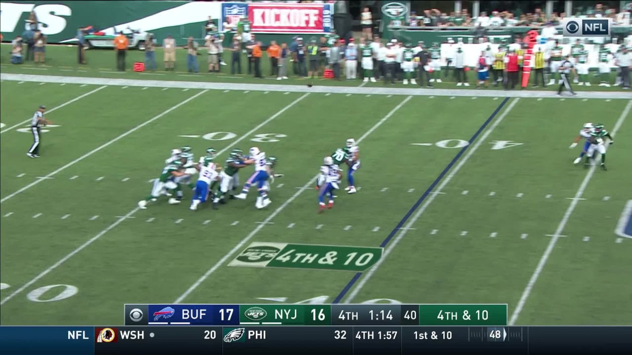 Highlight: Bills defense steps up for fourth down stop