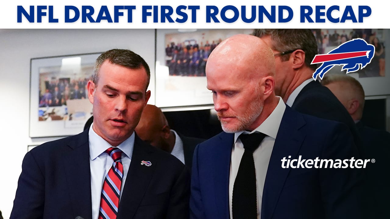 Inside The Buffalo Bills Draft Room! | First Round Selection Of Dalton ...