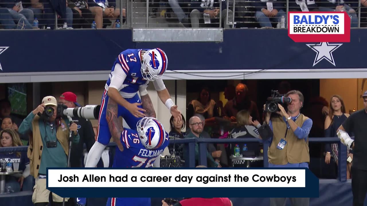 Josh Allen had a career day against the Cowboys | Baldy's Breakdowns