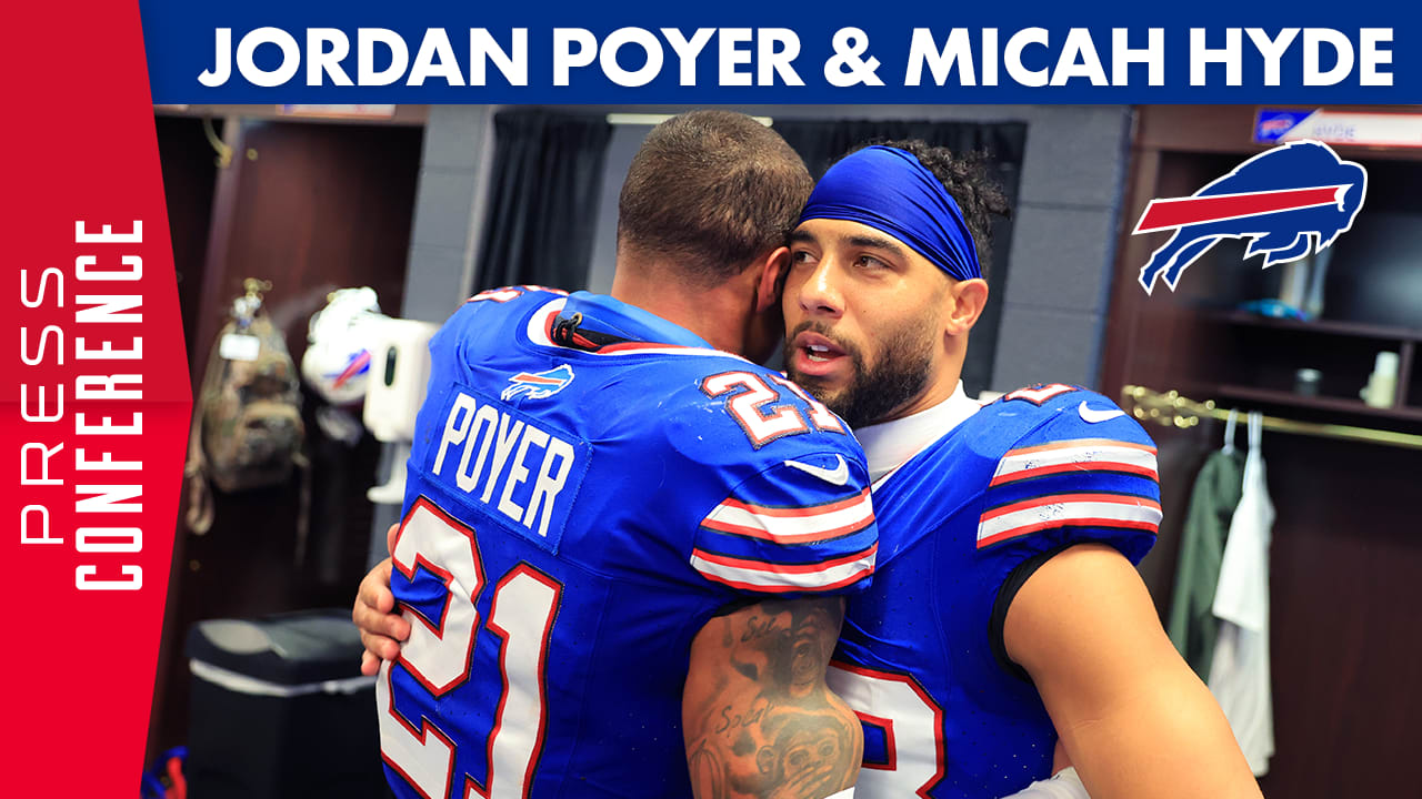 Jordan Poyer and Micah Hyde: "Build Off This Win" | Buffalo Bills