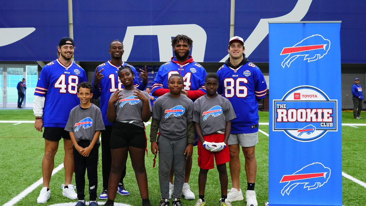 In the Community | Buffalo Bills Rookie Club Flag Football Clinic
