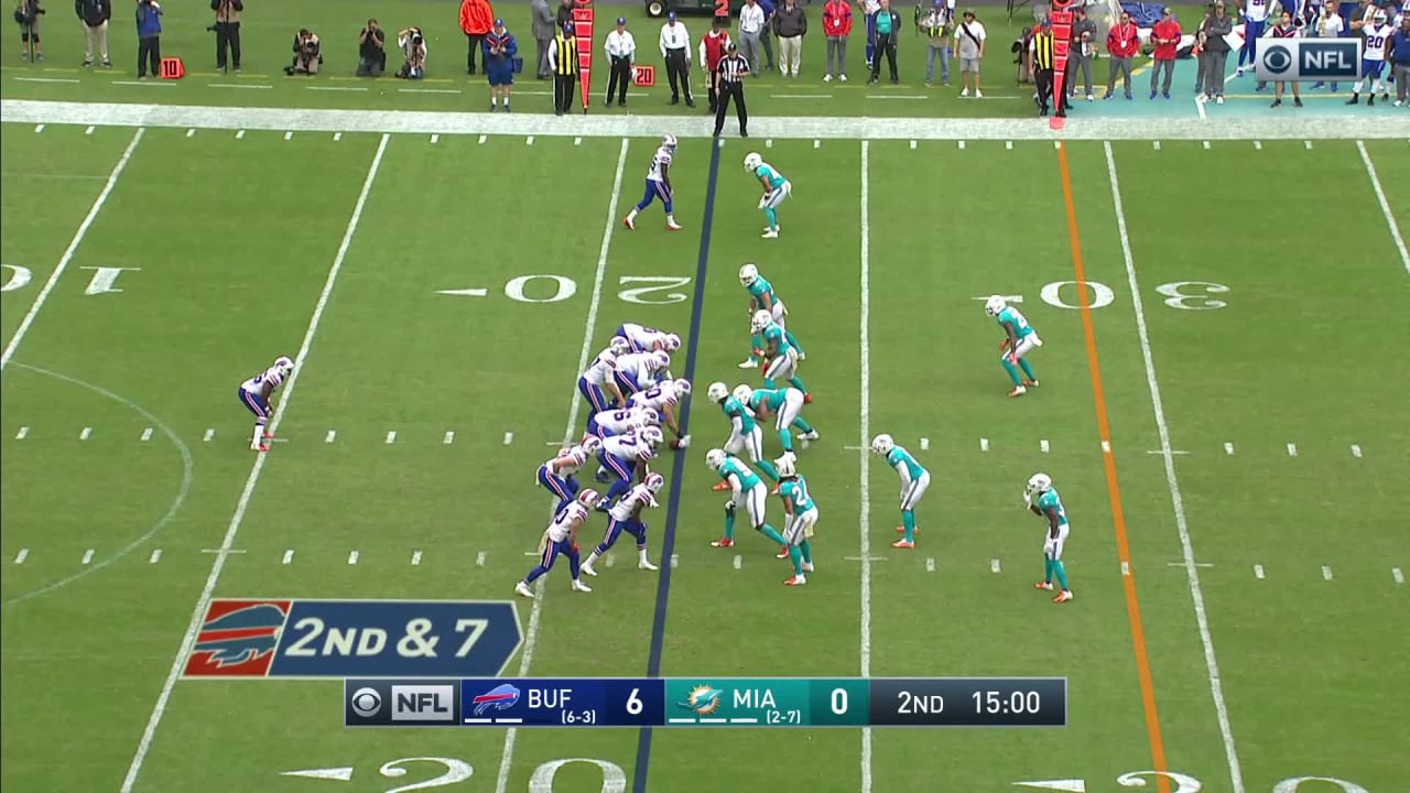 Highlight: John Brown takes off on 24-yard catch and run