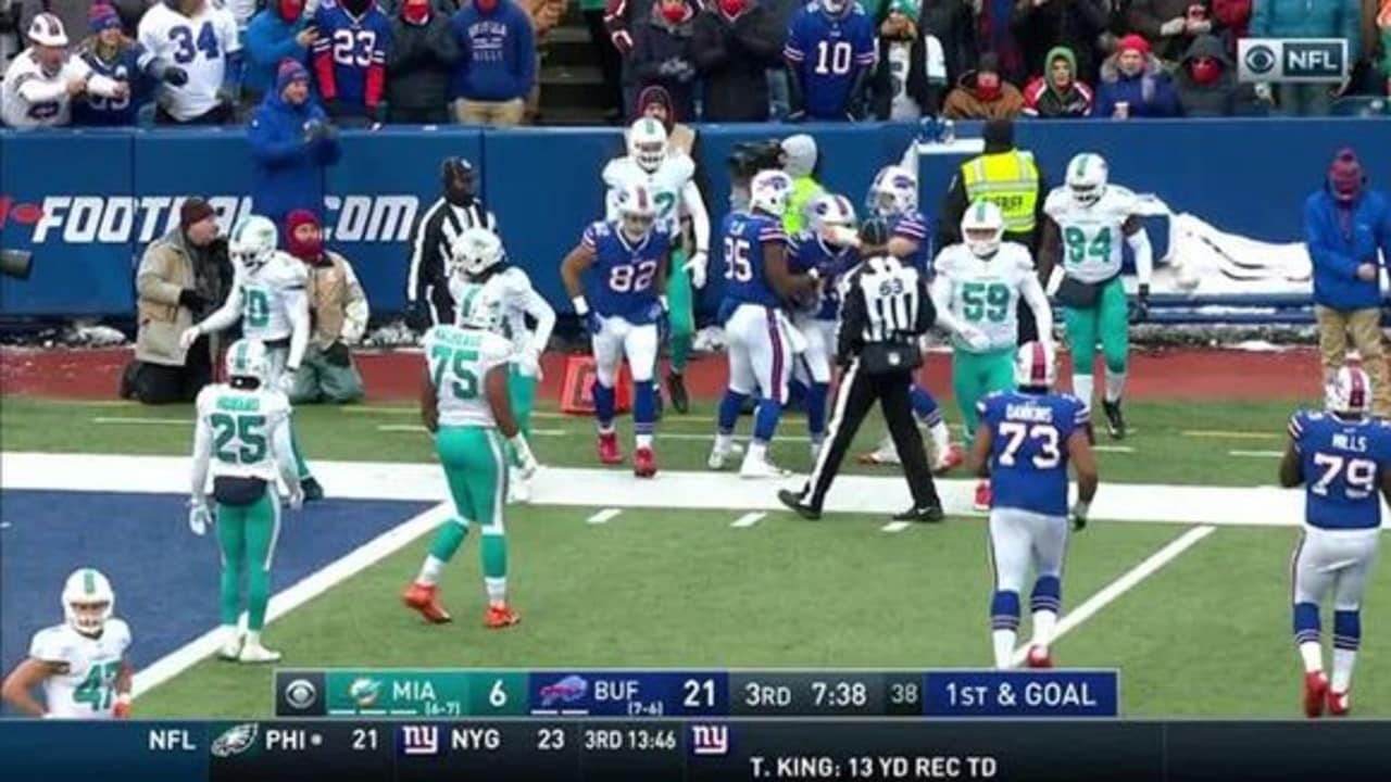 Bills WR Brandon Tate turns short pass into 21-yard gain