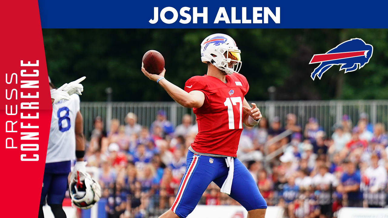Josh Allen: "Guys Are Very Competitive"