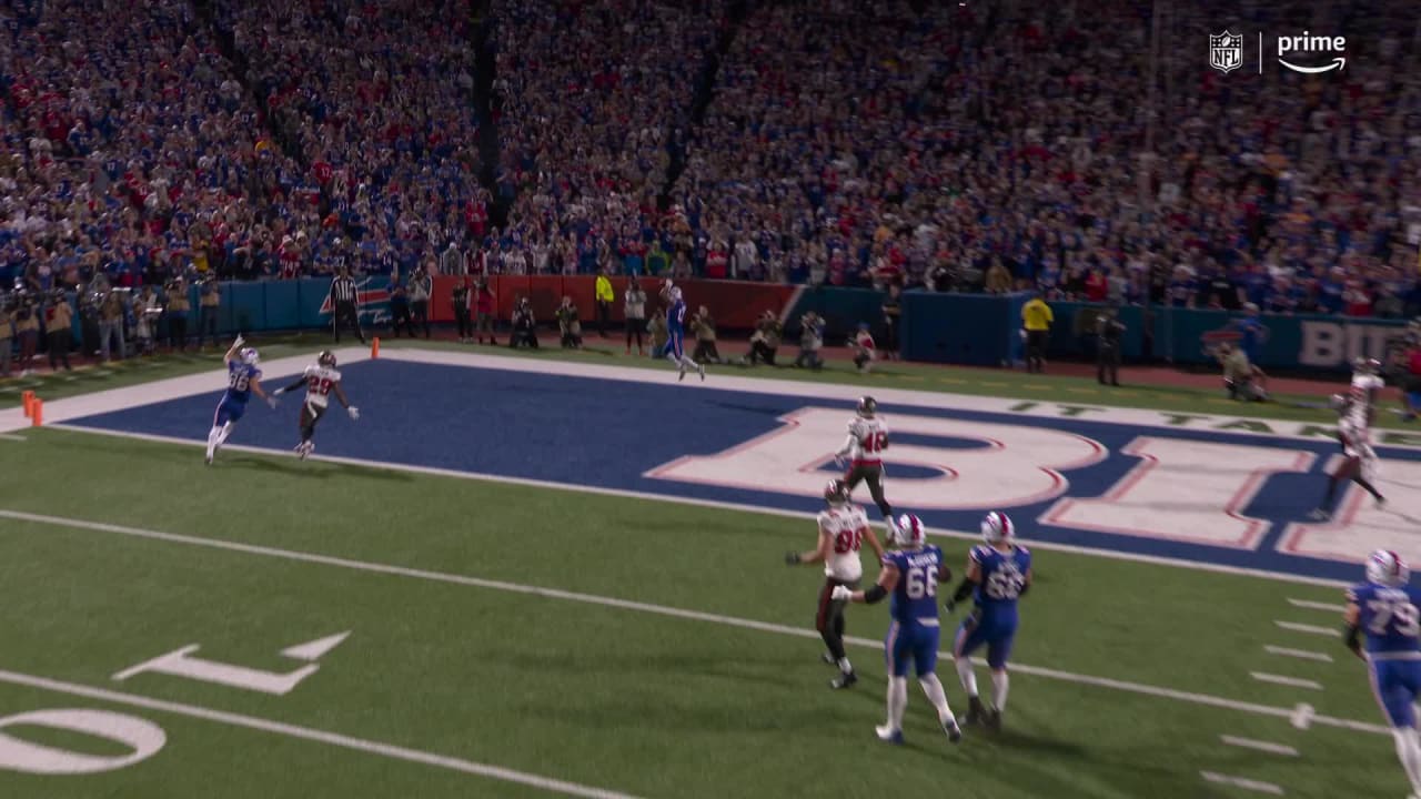Gabe Davis catches a 4-yard touchdown from Josh Allen | Bills vs. Buccaneers