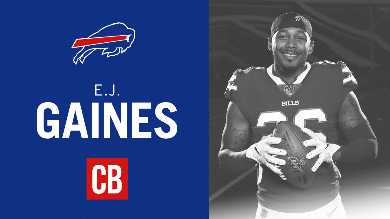 Cornerback E.J. Gaines agrees to terms with the Bills