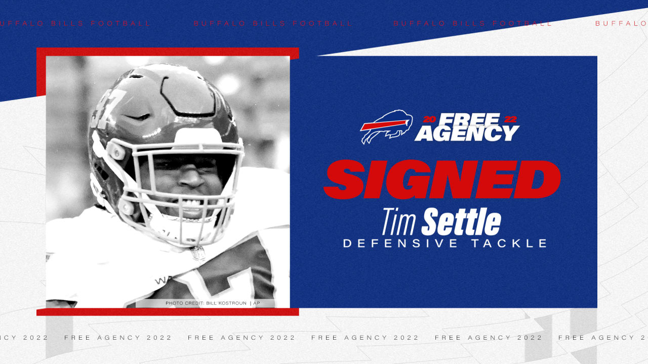 Bills sign defensive tackle Tim Settle