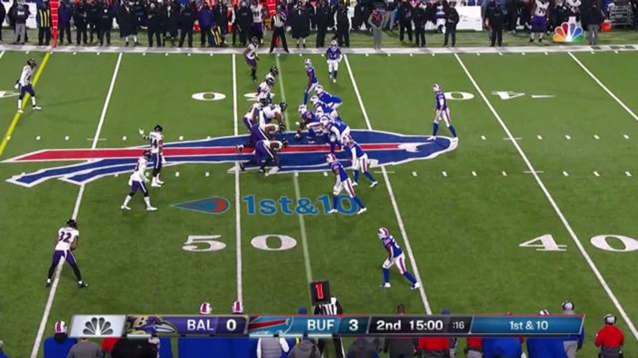 Toe-drag swag! John Brown makes a sideline catch | Bills vs. Ravens