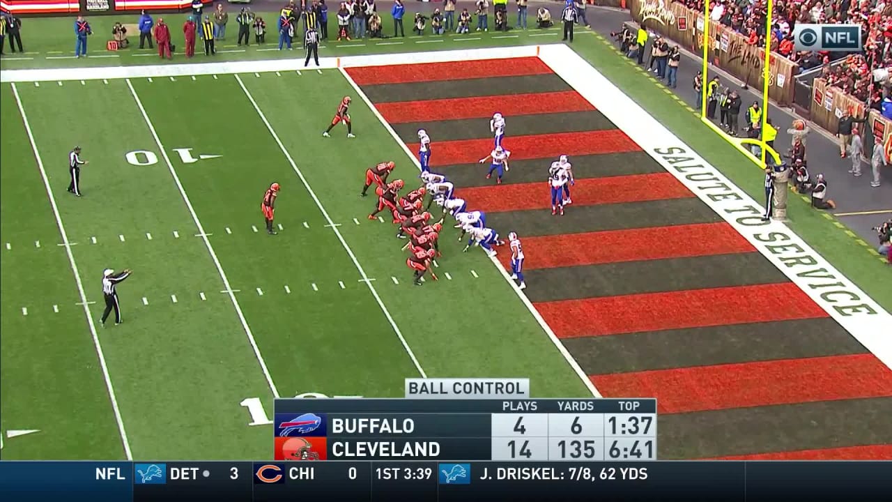 Highlight: Bills defense completes eight-play goal line stand
