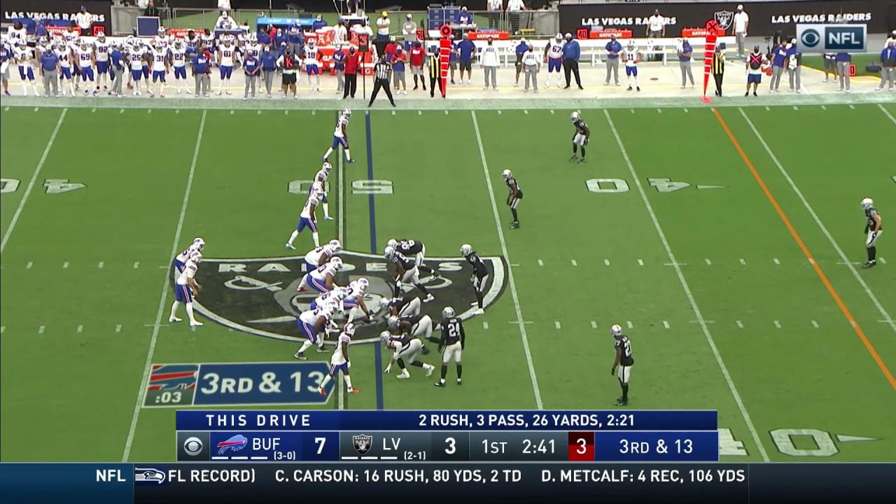 Bills 30, Raiders 23 | NFL game highlights