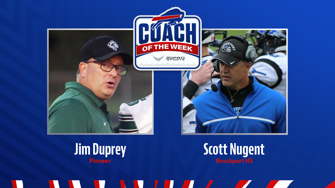 Jim Duprey & Scott Nugent earn Bills-ADPRO Sports high school coach of ...