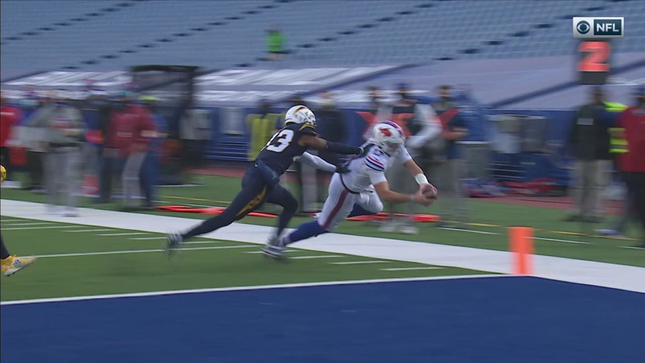 Josh Allen dives for the pylon on read-option touchdown run | Bills vs ...