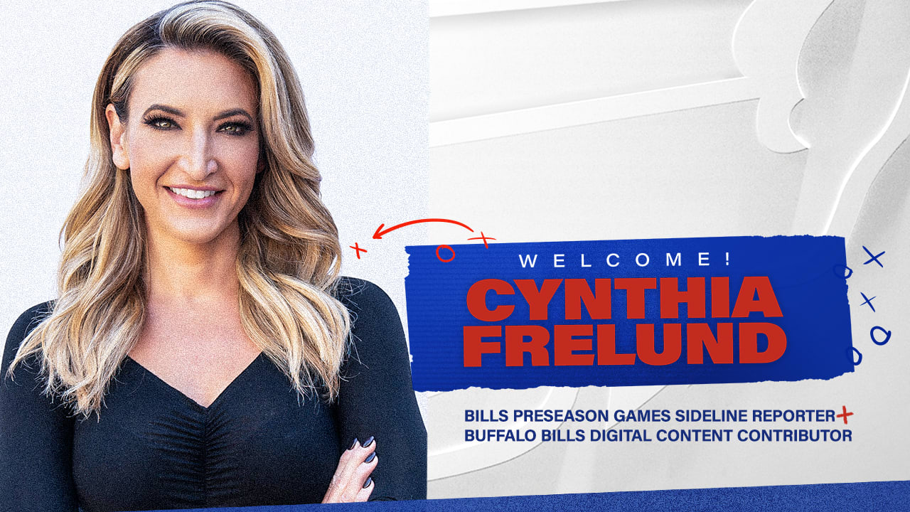 NFL Network's Cynthia Frelund partners with Buffalo Bills
