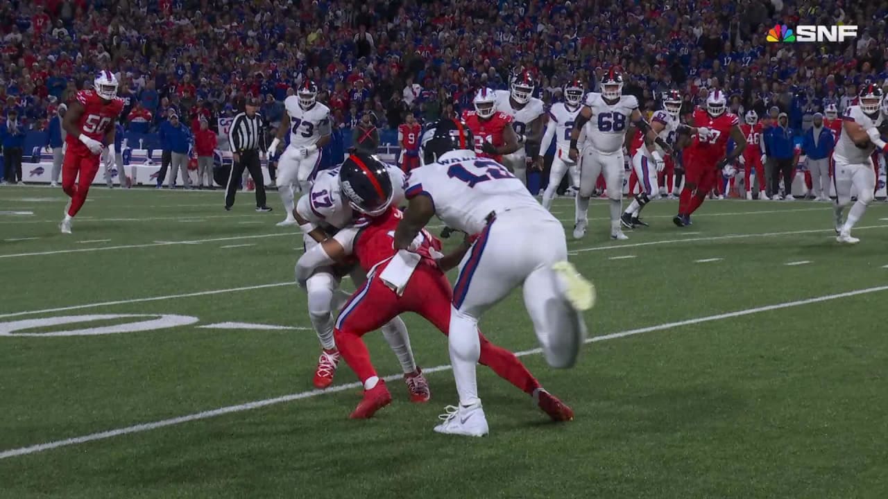 Taron Johnson's hit-stick tackle halts Wan'Dale Robinson | Bills vs ...