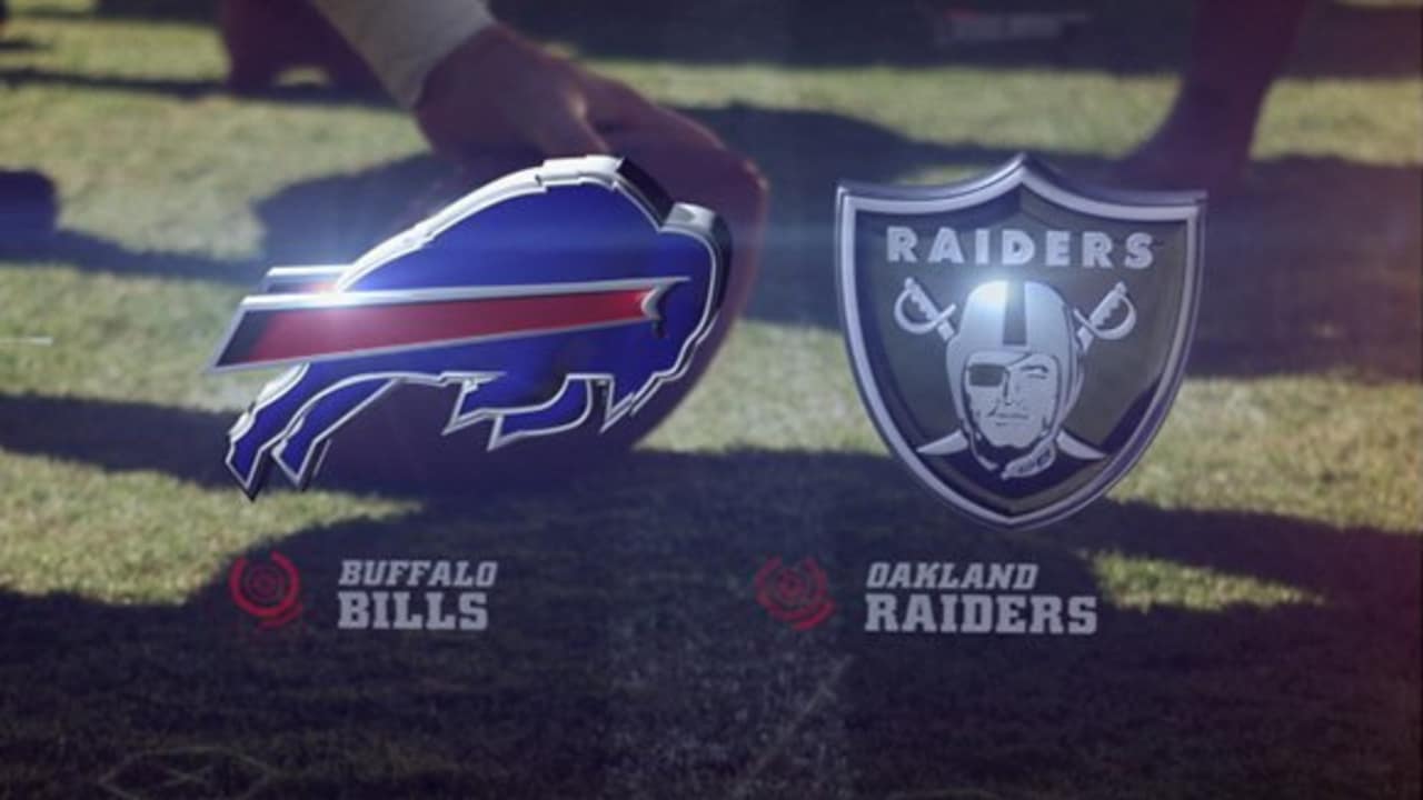Week 16: Buffalo Bills vs. Oakland Raiders highlights