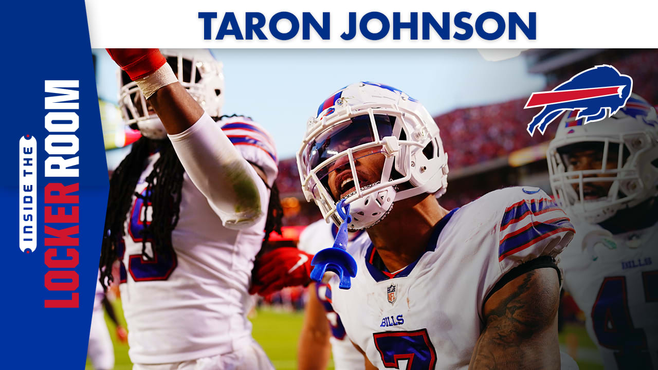 Taron Johnson: "Thankfully I Was Out There To Make A Big Play"