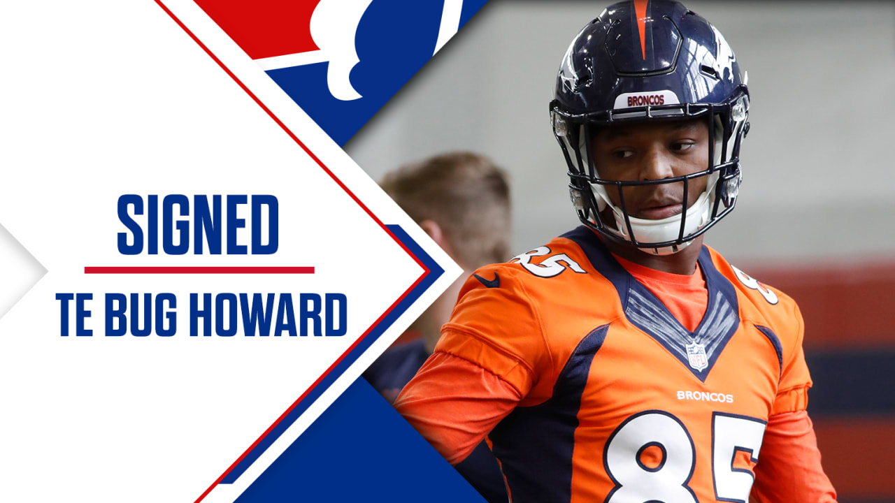 Bills sign tight end Bug Howard