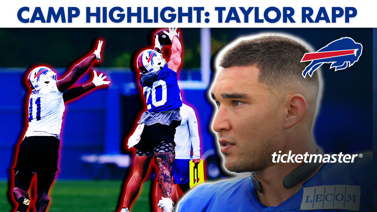 Camp Highlight: Taylor Rapp Diving Interception!
