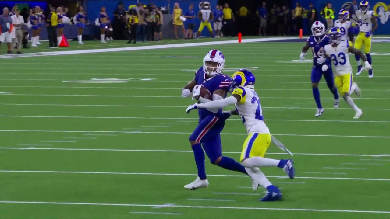 Josh Allen hits Gabe Davis on a 47-yard bomb | Bills at Rams