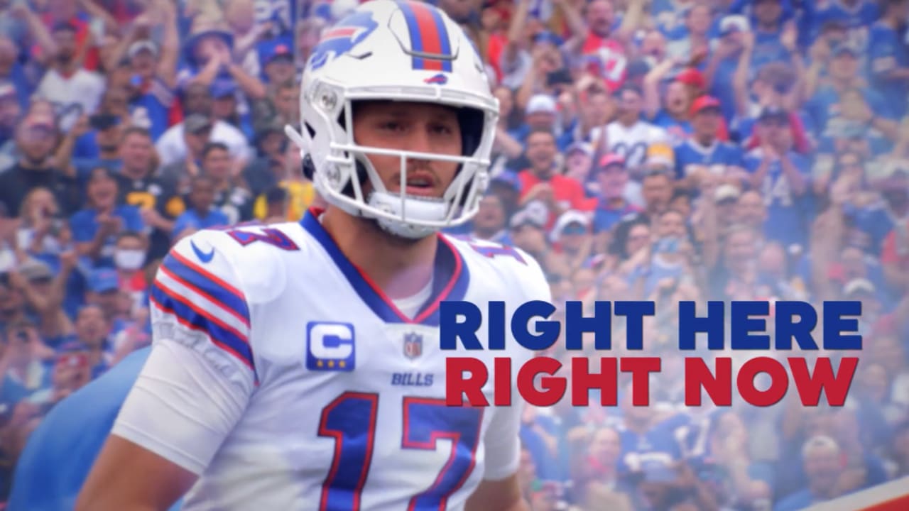 'Right here, right now': The origin of the Bills Mafia's iconic mantra