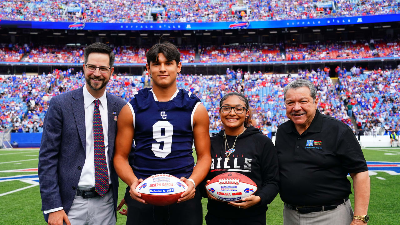 How the Buffalo Bills honored community leaders to kick off Hispanic ...