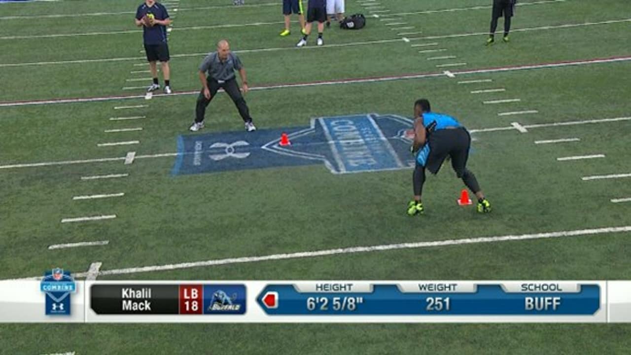 University of Buffalo linebacker Khalil Mack showcases on-field ability