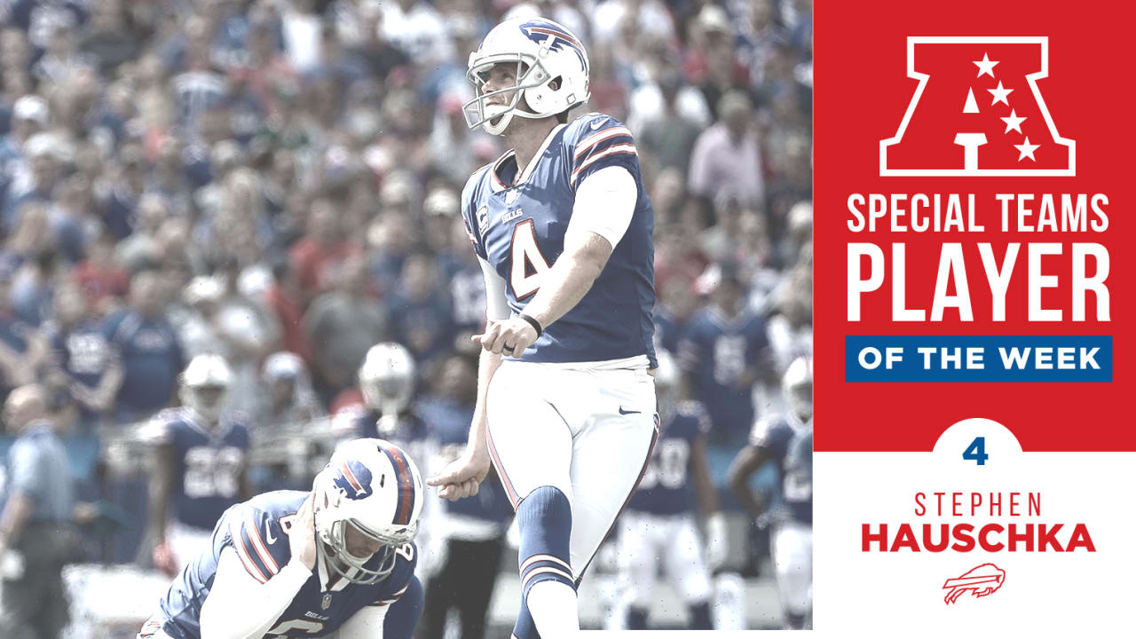 Stephen Hauschka named AFC Special Teams Player of the Week