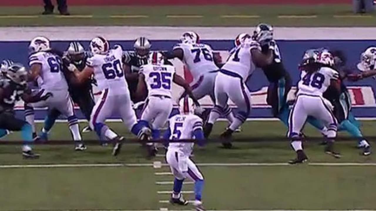 Buffalo Bills running back Bryce Brown powers in a 4-yard TD