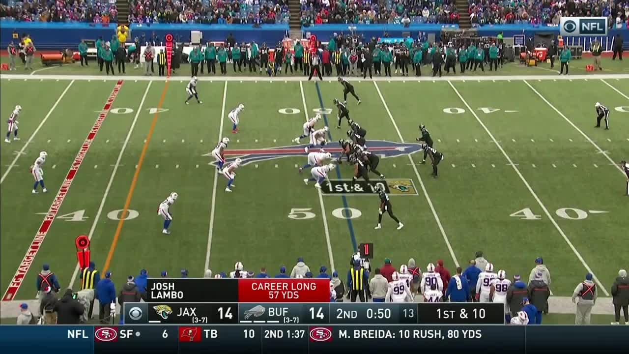 Matt Milano intercepts Bortles' tipped pass