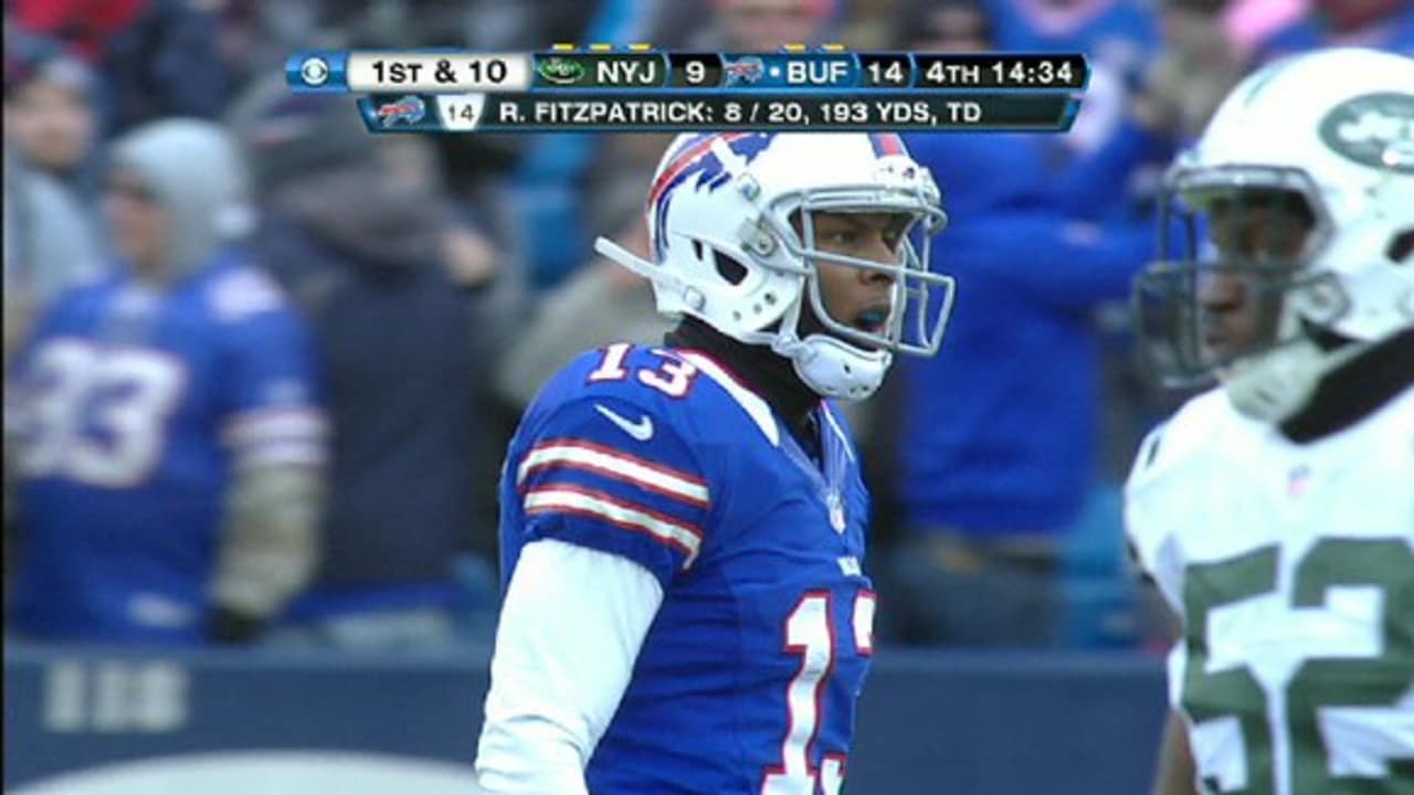 Buffalo Bills WR Steve Johnson 37-yard catch