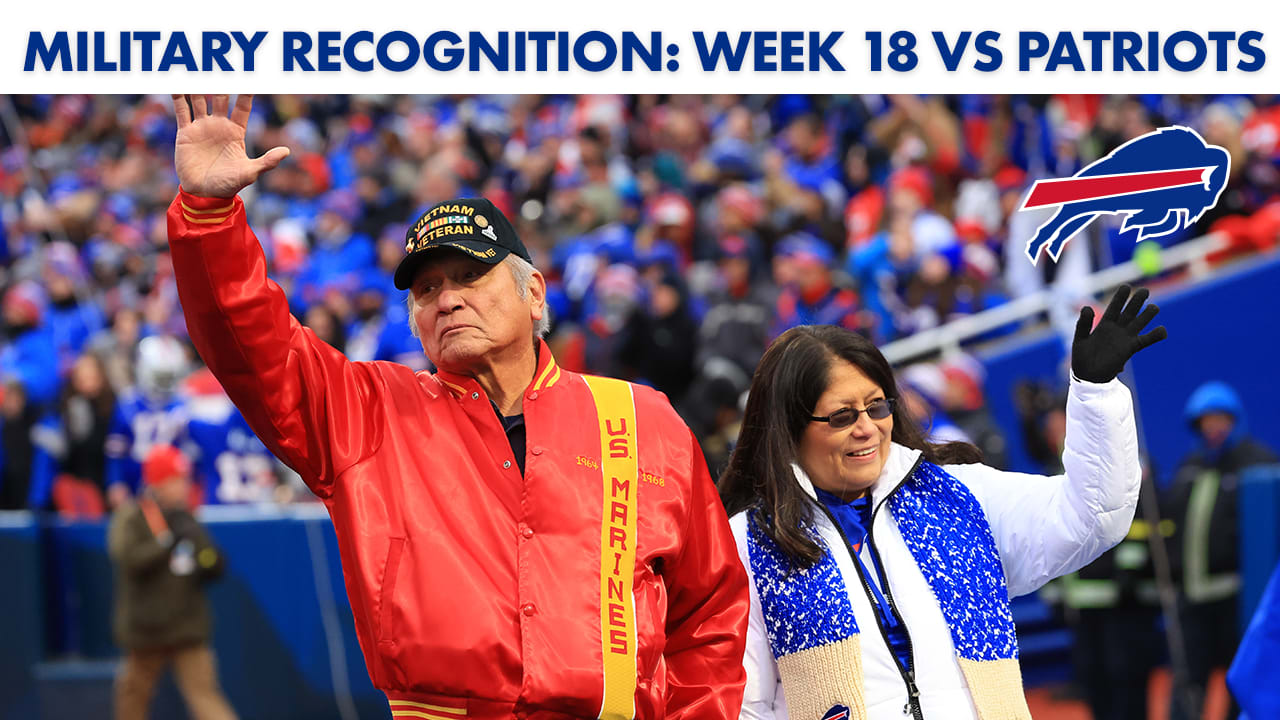 Buffalo Bills Military Recognition: Week 18