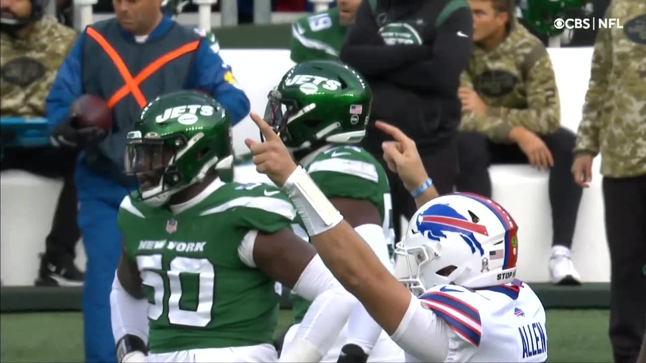 Gabriel Davis with a spectacular catch for a 36-yard gain | Bills at Jets
