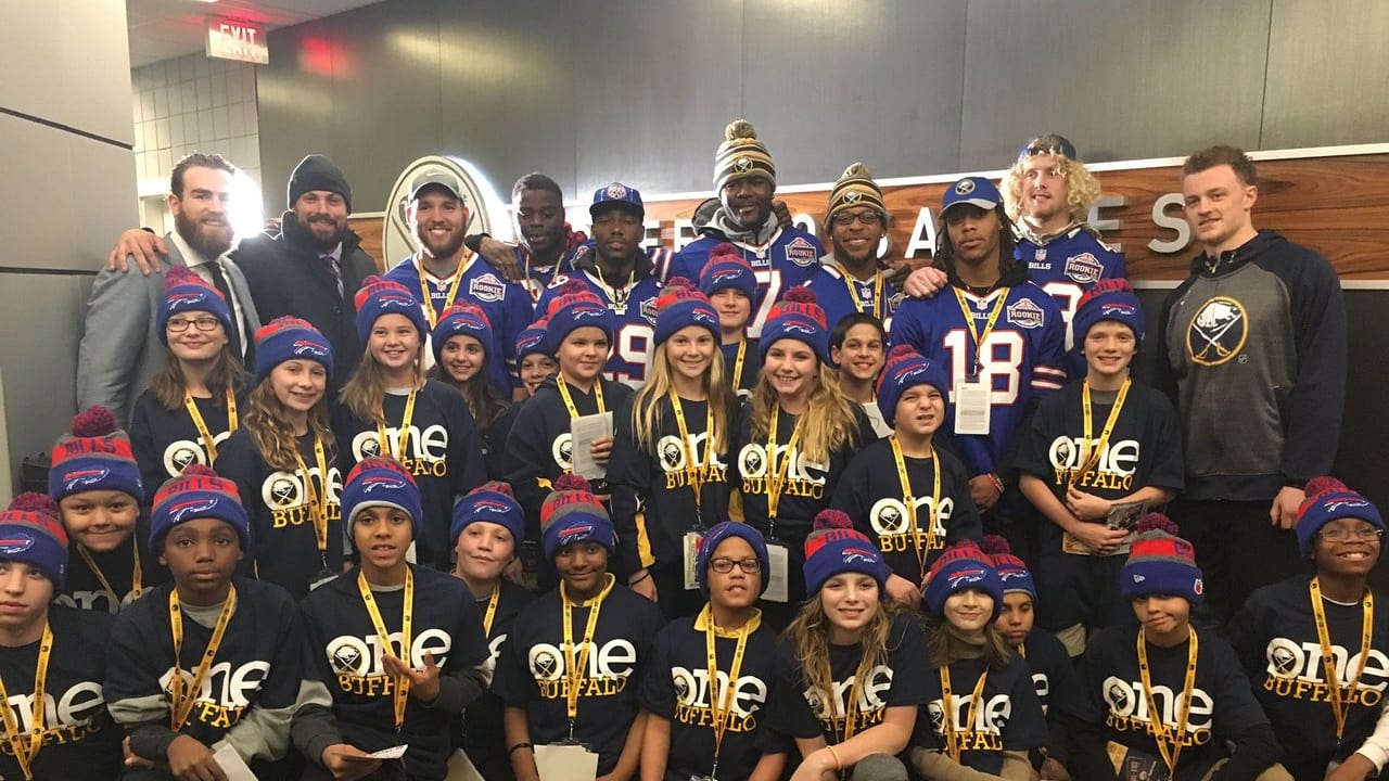 Toyota Rookie Club visits Sabres Game