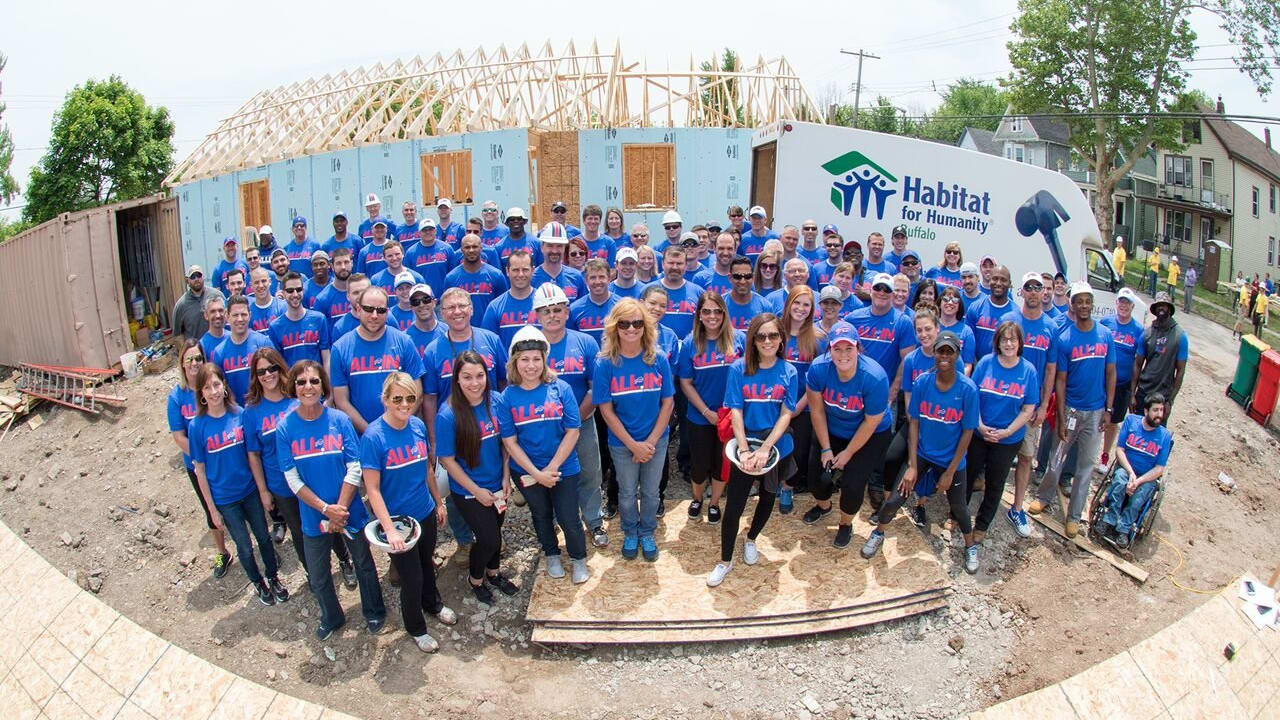 Buffalo Bills Staff Volunteer Day 2016
