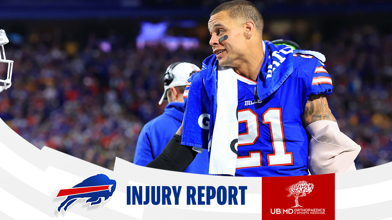 Bills injury updates: Jordan Poyer ruled out vs. Jets, two players ...