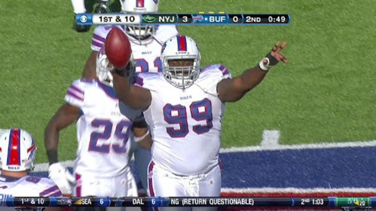 Bills recover fumbled snap