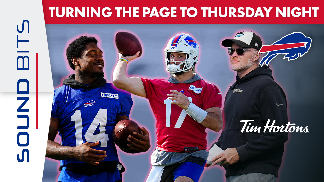 Sound Bits | How the Buffalo Bills are Turning the Page to Thursday Night