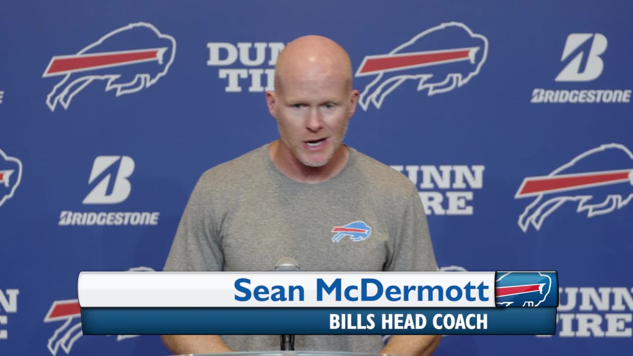 Sean McDermott: "I'm excited to be in front of our fans"